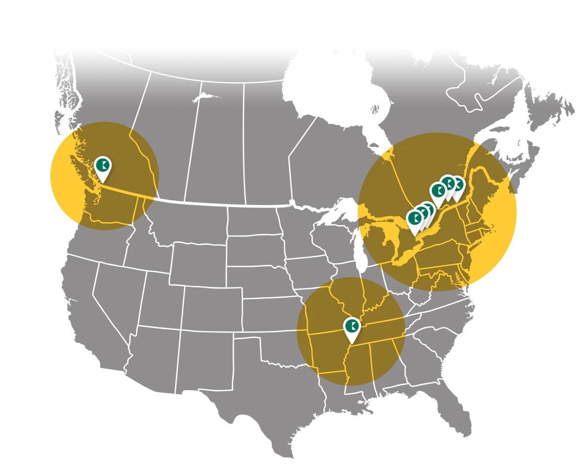 Our Locations | Kruger Products